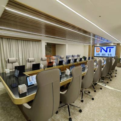 China BNT 17.3" Retractable Touch Screen Hidden in Meeting Table Flip up Lcd Monitor Lift/conference Table Pop up Lcd Monitor Lift for sale