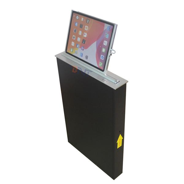 Quality Zoom Meeting Video Conferencing ultra Thin Pop up Motorized Monitor Lift for Tablet 12.9 Ipad Pro for sale