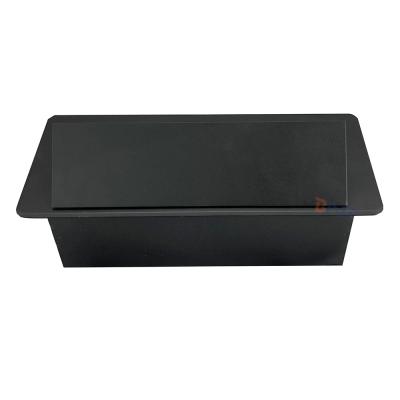 China Melloni Pop-Up Tabletop Socket 3 AC Outlets Retractable Hidden Recessed Power for Kitchen Desktop EU Socket Tabletop Accessory for sale