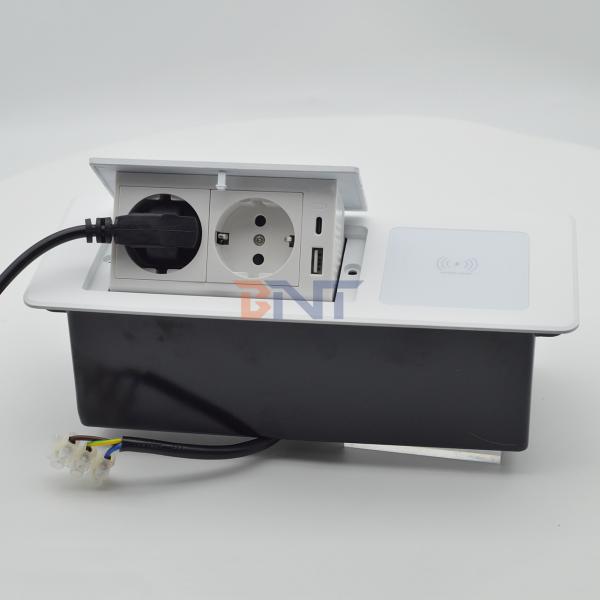 Quality Desktop Tabletop Power Outlet Hidden Charging Sockets Multi-Connection Pop-Up for sale