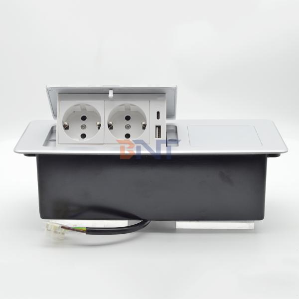 Quality Wireless Charging Desktop Table Pop-up Power Socket Multi-Connection Box for sale