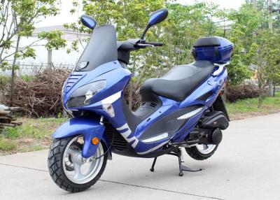 China Four Colors Gas Moped Scooter With Windshield CVT , Fast Speed Motor Scooter 150cc for sale