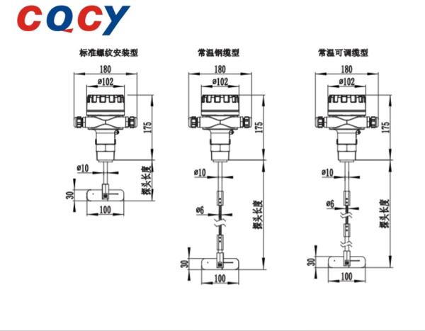 Quality RS Series Resistance Level Meter Resistance Position Switch Level Switch for sale
