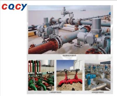 China Small Torque Electric Actuator For Precise Valve Control 100Nm 200Nm for sale