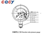 China ExdIIBT4 YTH-100 Pressure Instrument for sale