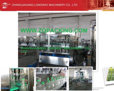 China turn-key fully automatic carbonated beverage filling production line for Russia for sale