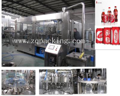 China carbonated drinks/soda water/sparkling water/cola/aerated drinks filling machine for sale