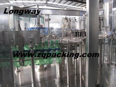 China Carbonated soda beverage machine/sparkling water filler for sale