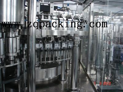 China 3 In 1 Unit Automatic Soda Water Filling Equipment t for sale