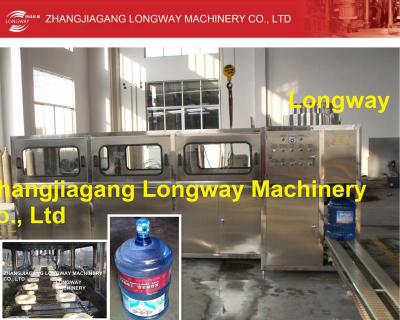 China Automatic 19L / 5 Gallon Barrel Filling Machine/Big Bottle Water Filling line for sale