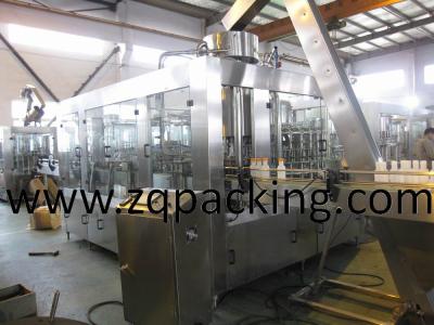 China 0.25-2L bottle orange juice filling machine(3-in-1, 4-in-1)) for sale