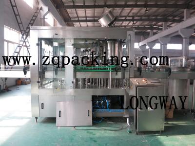 China BEER Machine Aerated beverage wash-filling-sealing 3-in-1 for sale