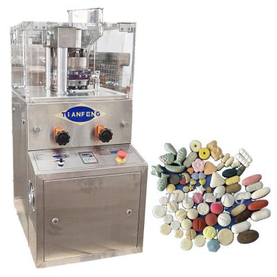중국 다양한 용량의 로터리 프레스 태블릿 머신 36rpm ZP5 ZP7 ZP9 판매용