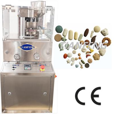 China 900x800x1800mm Rotary Tablet Press Machine for Tablet Thickness 2-6mm Power Source 380V/220V Optional for sale