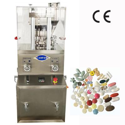 중국 회전식 정제 압축기 60KN 8000-14400 개/시간 식품 등급 판매용