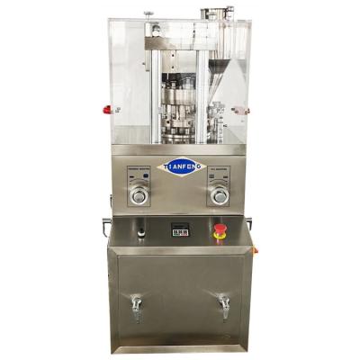 China Turret Rotation Speed 0-30 r/min Camphor Tablet Making Machine for Pill/ Tablet Press Production for sale