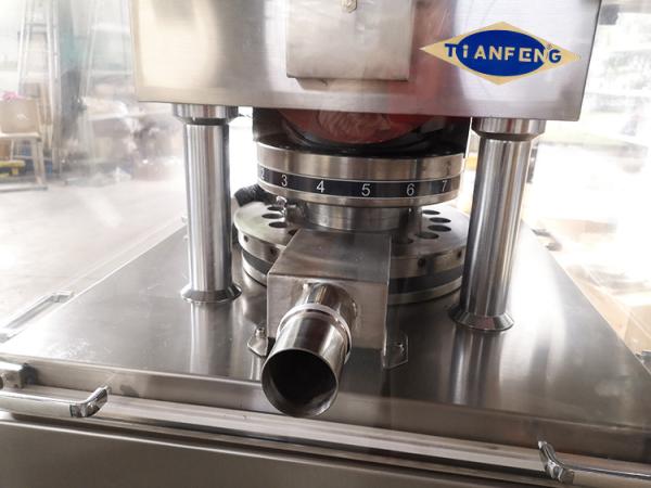 Quality ZPW17D 42000 Pcs/Hour Desktop Bouillon Cube Pill Herbal Tablet Making Machine for sale