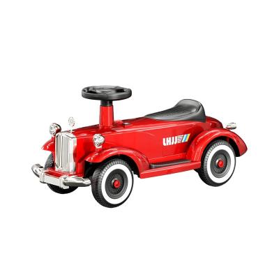 China Ride On Toy Children Retro aesthetic nobility classic design ride on toy electric car with LED lights for sale