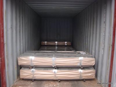 China hot dip galvanized corrugated steel sheet for roofing building material for sale