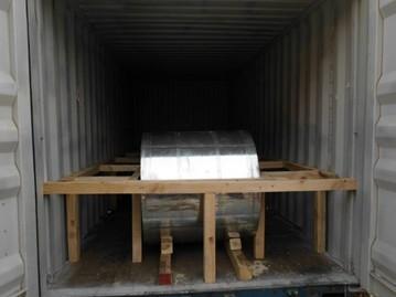 China high surface finishing big spangle hot dipped zinc coated steel coil/roll for sale
