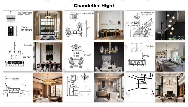Yihao floor lamp design details