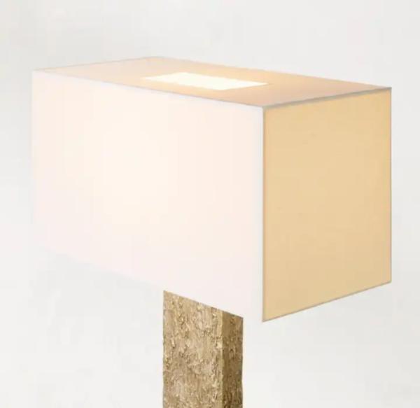 Quality OEM Fabic Shade Dimmable Brass Standing Floor Lamp AC 85-265V for sale