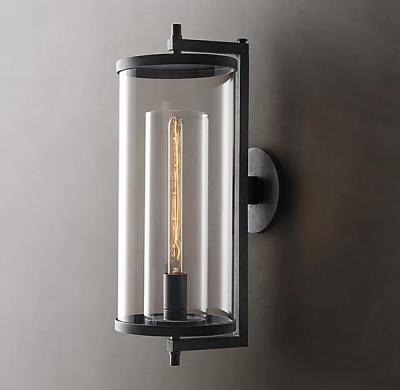 Cina Sfumatura cilindrica interna K9 Vernice per pareti ornamentali Sconces Finitura in bronzo in vendita