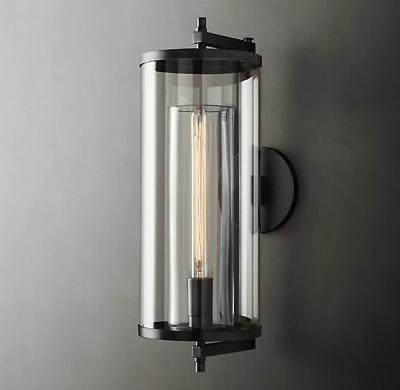 Cina Sfumatura cilindrica interna K9 Vernice per pareti ornamentali Sconces Finitura in bronzo in vendita