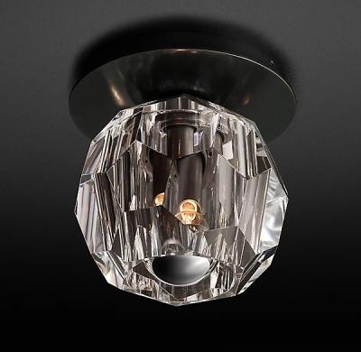 Cina Laccati, bruciati, spazzolati, ottoni e vetri, montati in soffitto 110-120V in vendita