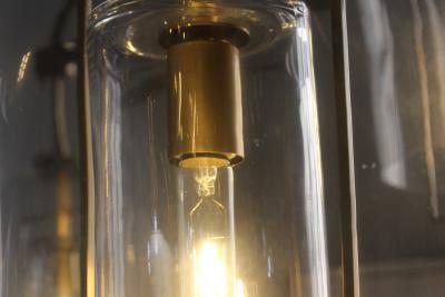 China 5 Inches Canopy Size Ceiling Mount Customized Brass Crystal Light Fulcrum Round Chandelier for sale