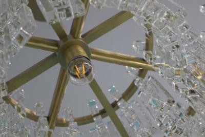 중국 맞춤형 마리난 둥근 선덜미 122cm 크리스탈과 크롬의 완벽한 조합 판매용