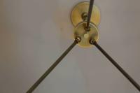 China Chrome Finish Crystal Chandelier with Ceiling Mount for sale