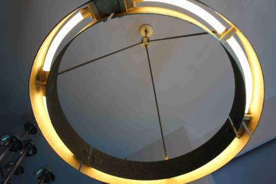 Cina 15 kg lampadario di cristallo rotondo in cromo finitura per il soffitto in vendita