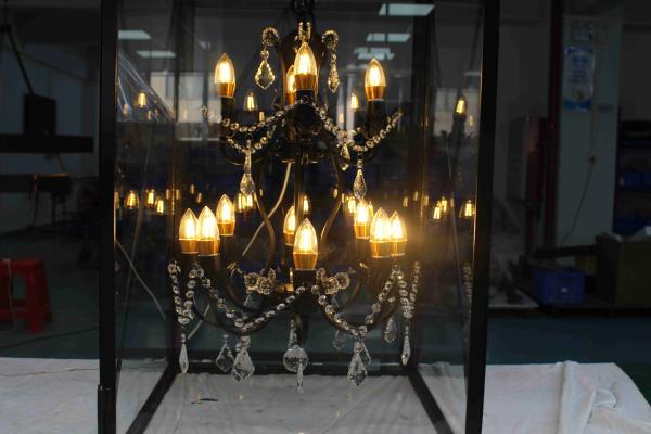 Quality Outdoor Wall Sconce Crafted From With E12 Bulb Compatibility for sale