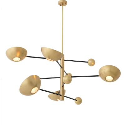 중국 현대 미술 장식 LED 현대 앙상이드 조명 높은 천장 둥근 호텔 럭셔리 촛불 판매용