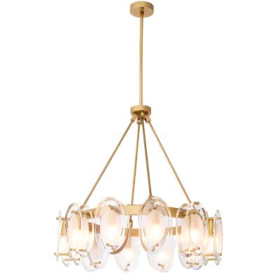 China Luxury Indoor Decorative Ceiling Modern Crystal Chandelier For Living Room / Dining Room for sale