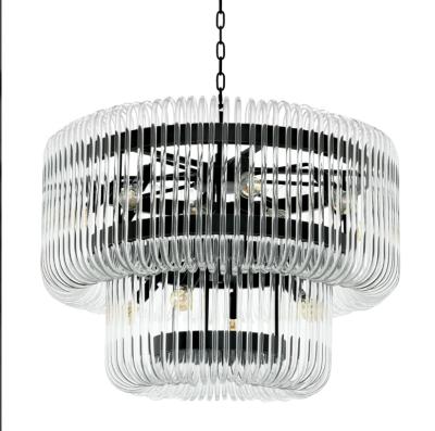 중국 빌라 홀 LED 현대 아트 데코 둥근 디자인 크리스탈 선데일러 호텔 홈 거실 판매용
