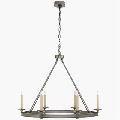 Cina Visual Comfort Lancetone Grande lampadario ovale CHC 1603 in vendita