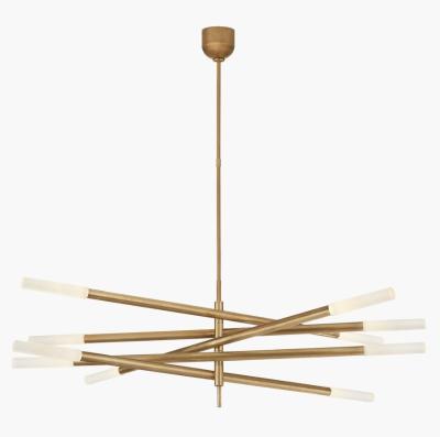 Cina Visual Comfort Rousseau Grande Ten Luce Articolante Lustre KW 5587 in vendita