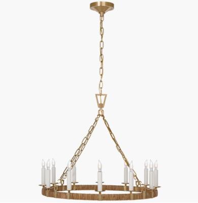 China CHC 5872 Medium Wrapped Ring Chandelier by Visual Comfort Darlana for sale