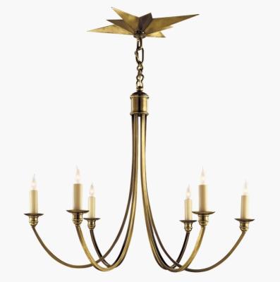 Cina SC 5001 Candelabro medio veneziano Bronzo / nichel lucidato / ottone antico strofinato a mano in vendita