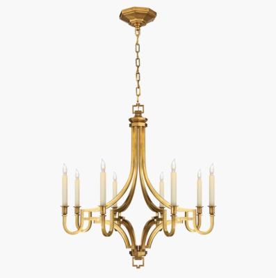 Cina CHC 1561 Candelabro medio di Mykonos con ferro invecchiato / finitura in ottone antico-bruciato in vendita