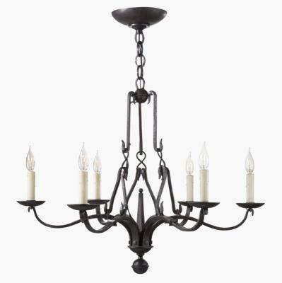 Cina RL 5728 Visual Comfort Allegra Piccolo candelabro 26,25" Altezza 6 - E12 Candelabra Socket in vendita