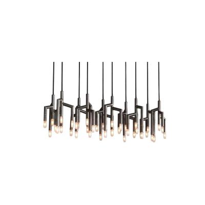 China Villas Hospitals AC 85-265V RAMEAU Linear Chandelier for Ceiling Installation for sale