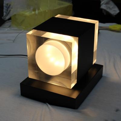 China Modern LED Wall Lamp with Crystal Shade Warm White 3500K for sale