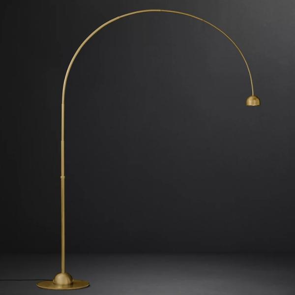 Quality Nordic Design Copper Body Floor Lamp with LED Uplight and Farmhouse Style for Home and Hotel for sale