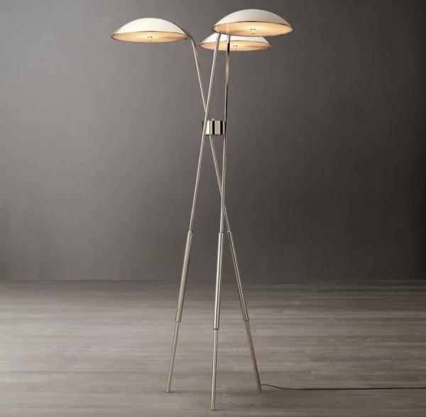 Quality Yihao Vintage Copper Floor Lamp with Customizable Design and Farmhouse Style for Living Room for sale