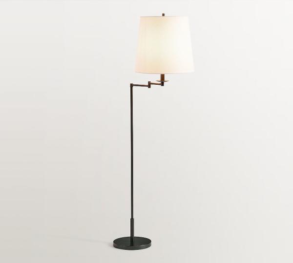 Quality Adjustable Height Brass Material Modern Floor Lamp with 3500K Warm White LED Light Source for sale