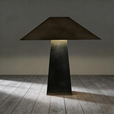China Brass Material Modern Design Table Lamp with 2700K Warm White LED Lighting for Bedside or Desk for sale
