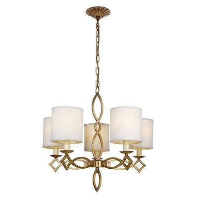 China Customized Design Copper Body LED Pendant Light with 50000 Hours Lifespan for Modern Indoor Lighting for sale